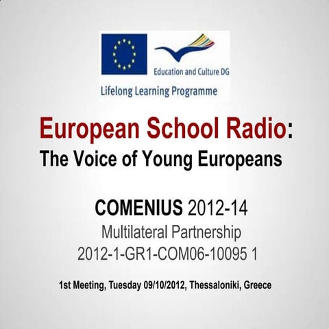 COMENIUS - MAIN PRESENTATION | PPTX