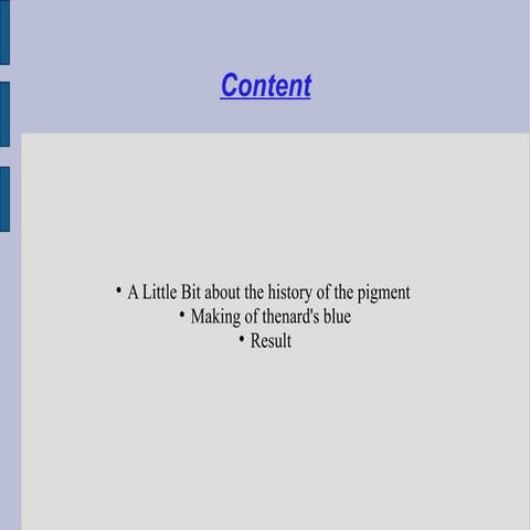 Via microwaves: Isolation of Thenard’s Blue | PPT
