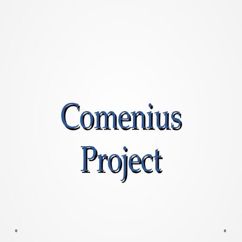 Comenius project | ODP