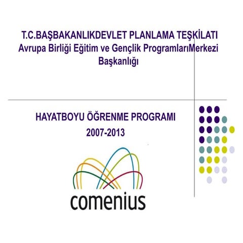 Comenius tanıtım ppt | PPT