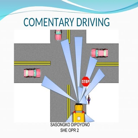 Driving light vehicle comentary for safety rules | PPT