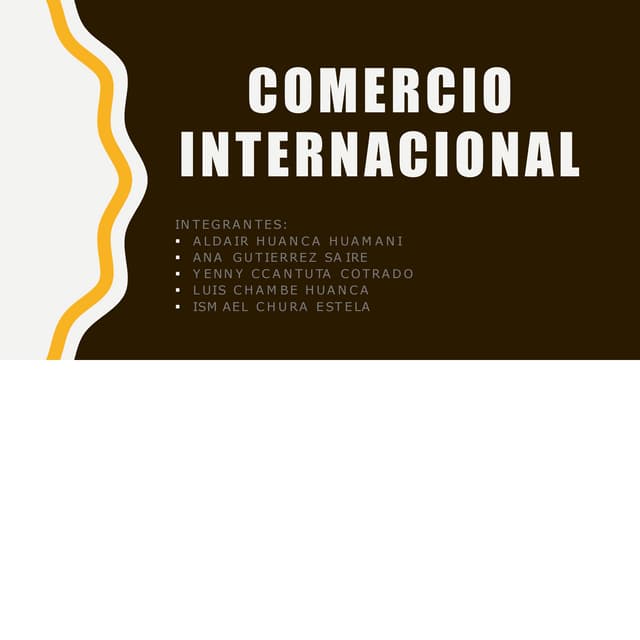 Comercio internacional | PDF