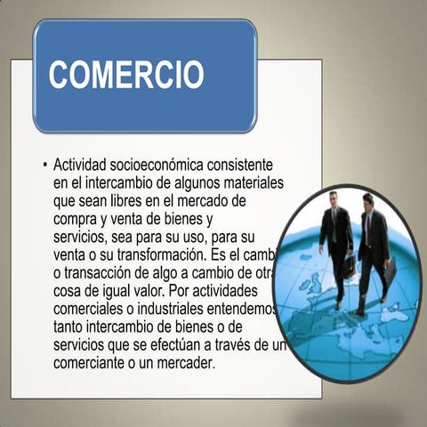 El comercio en general | PPTX