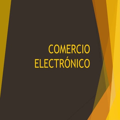 Tipos de comercio electronico | PPT