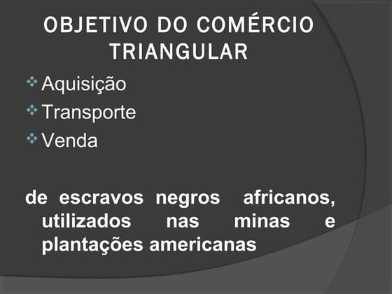 Comercio Triangular | PPTX