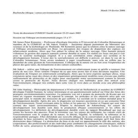 Comest Environnement | PDF