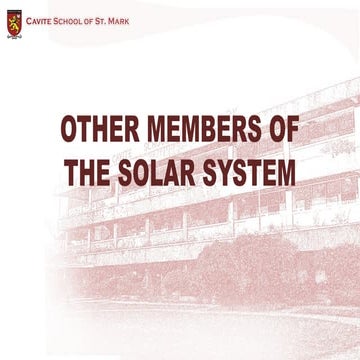 Comet Meteor And Asteroid Grade 8 Science Pptx