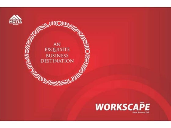 WORKSCAPE the biggest multipurpose project on Chandigarh Ambala | PDF