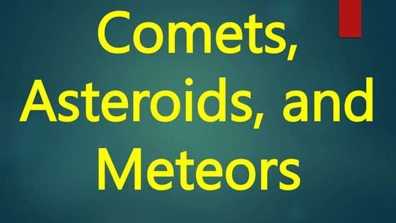 METEORS POWERPOINT PRESENTATION GRADE 8.pptx | Geology | Science
