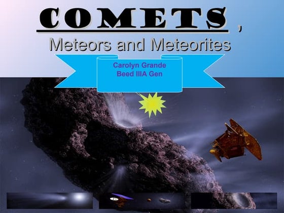 Comets | PPT