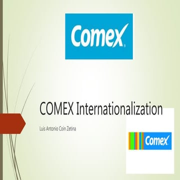 Comex | PPTX