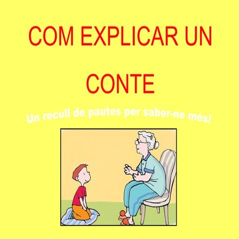 Com Explicar Un Conte | PPT