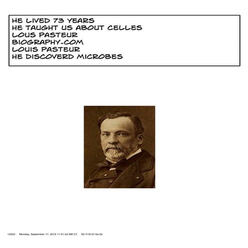 louis pasteur | PDF