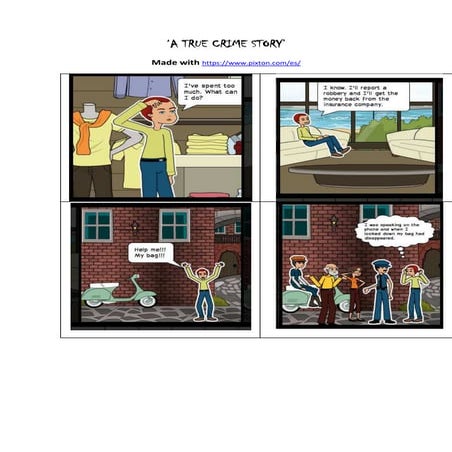 Comic - A True Crime Story | PDF