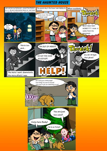 The haunted house comic | PDF