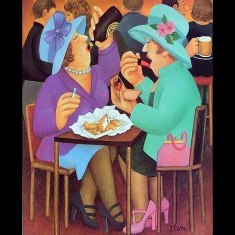 Comical Paintings, by Beryl Cook | PPT