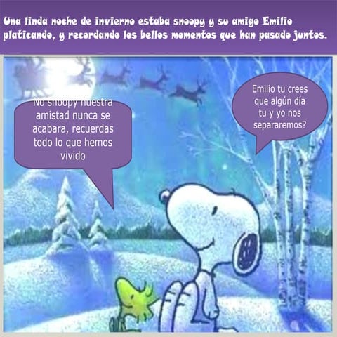 Personajes de la historieta snoopy | PPT
