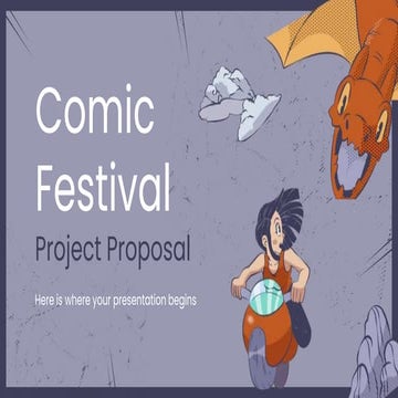 Comic Festival Project Proposal by Slidesgo.pptx