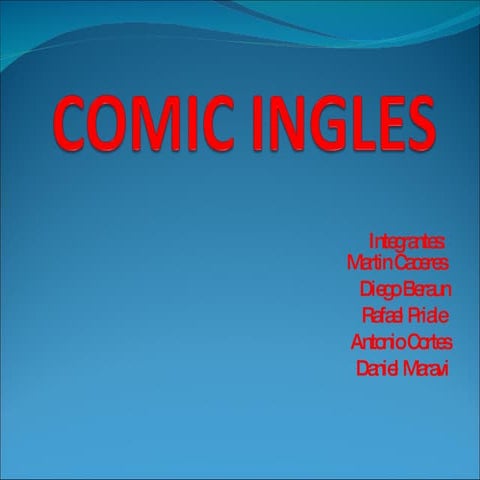 Comic Ingles | PPT