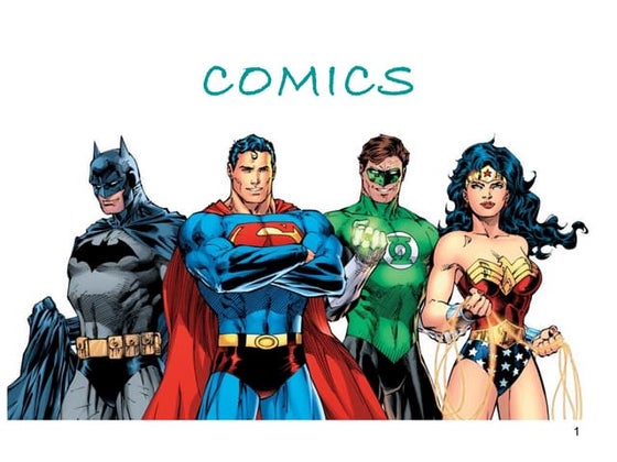 Elements of a Comic - | PPTX | Comic Books | Collecting