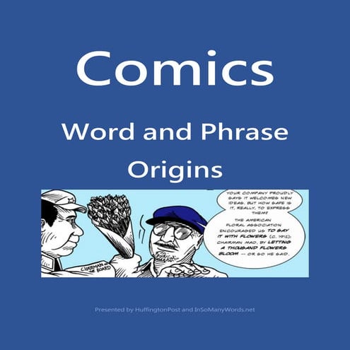 Comics: Word and Phrase Origins | PDF