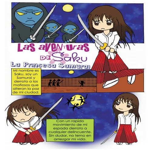 Comic: Sakucita, la princesa samurai | PDF
