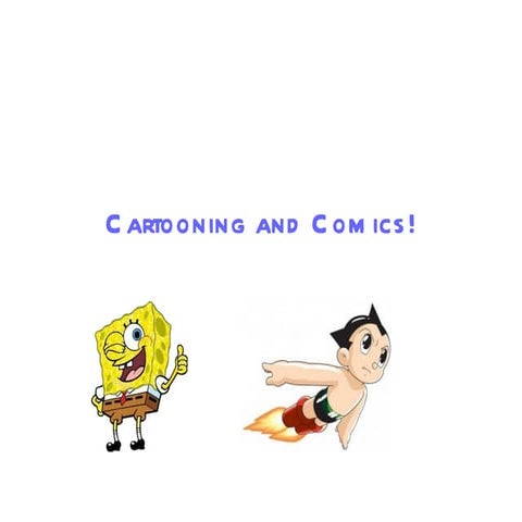 TYPES OF CARTOON! eXAMPLES | PPTX