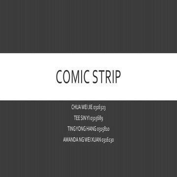 Comic strip | PPT