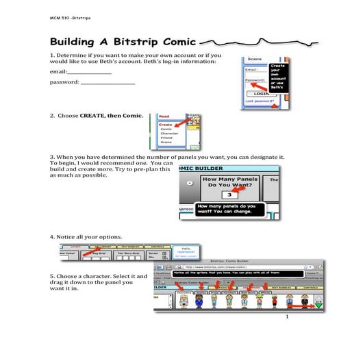 Comic Strip Building | PDF