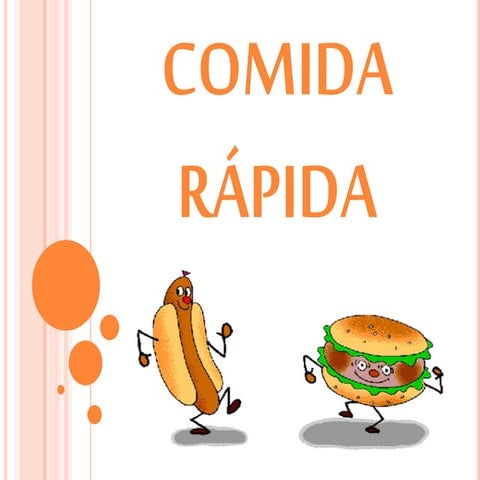 Comida rápida | PPTX