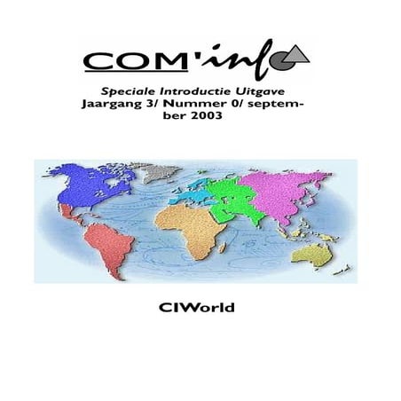 Com'info 2003/2004 #0 | PDF