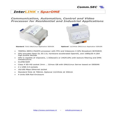 Comm.SEC hardware, firmware and software products, solutions and ...