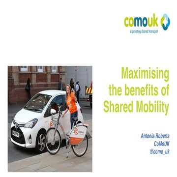 Maximising the benefits of Shared Mobility | PDF