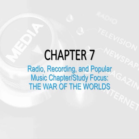 COMM 101 - Chapter #7 (WotW) | PPT