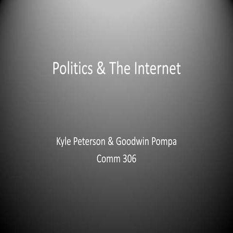 Social Media Research Project Presentation | PPTX