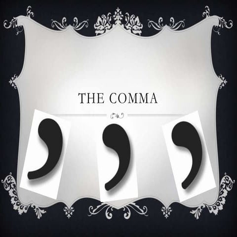 Comma | PPT