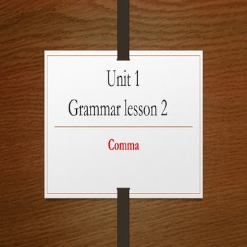 Comma.pptx Comma.pptx Comma.pptx Comma.pptx