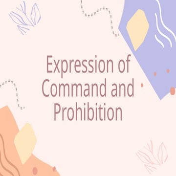 Story Board Teaching Listening Command and Prohibition Expressions | DOCX