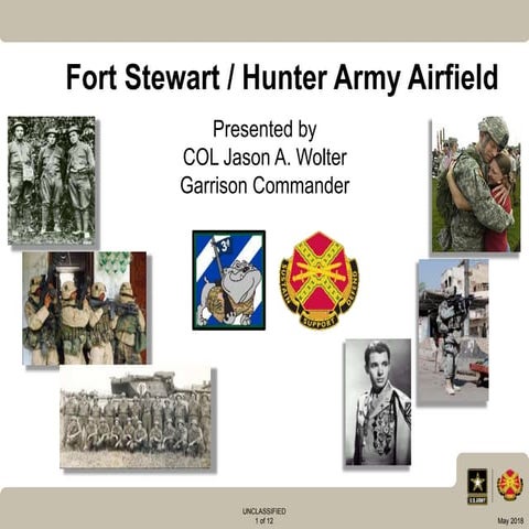 2018 Fort Stewart State of the Garrison | PPTX