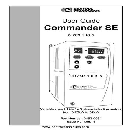 Commander se users guide | PDF