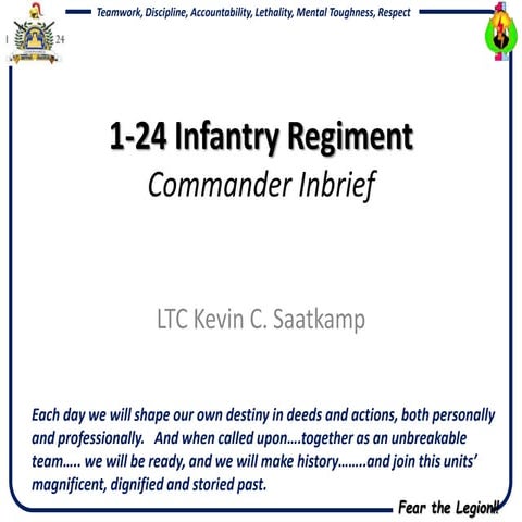 Commander's intent | PPTX