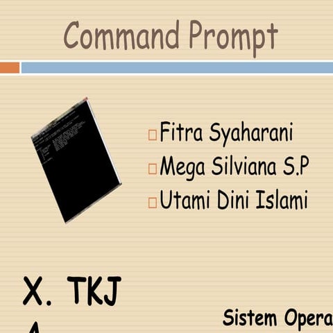Command prompt | PPTX