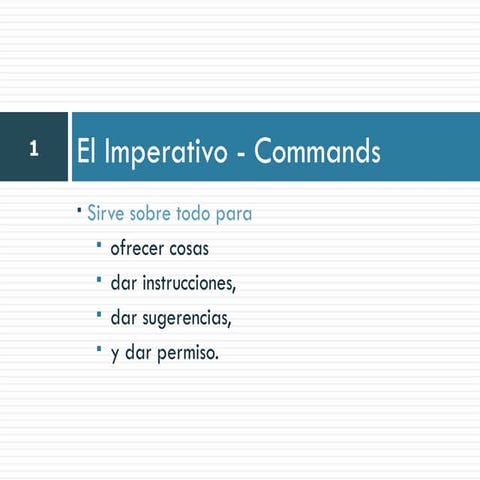 Commands | PPT