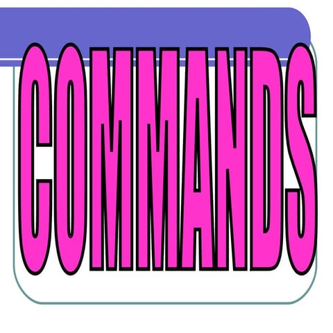 Commands81 4th grade | PPT