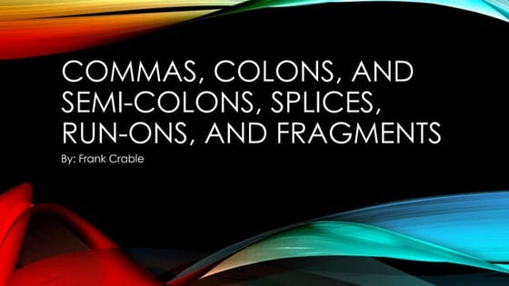 Subject and predicate | PPT