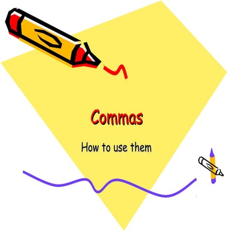 Commas presentation | PPT
