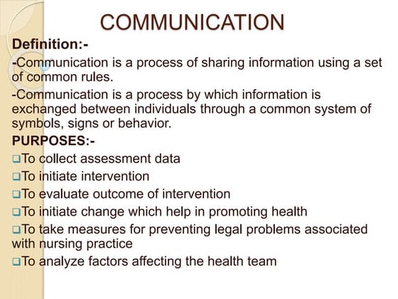 Effective Communication in healthcare | PPT