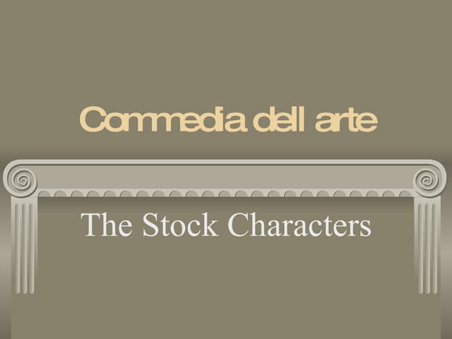 Types of stages and drapes - Theatre 1 | PPT