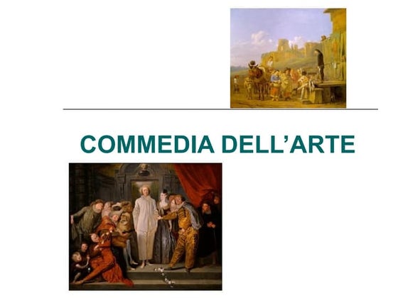 Commedia Dell'arte | PPTX