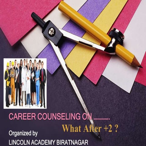 Commerce career counseling | PPTX